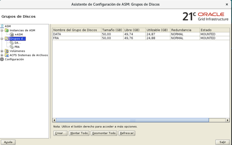 Añadir discos a ASM – El blog de las bases de datos
